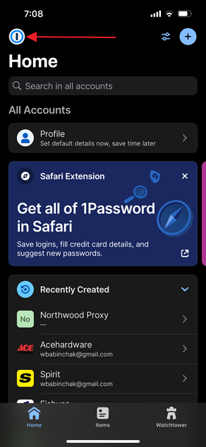 Logging into 1Password on new device – Bloomfield Township
