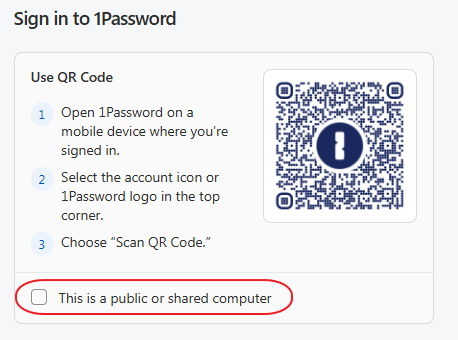 Logging into 1Password on new device – Bloomfield Township